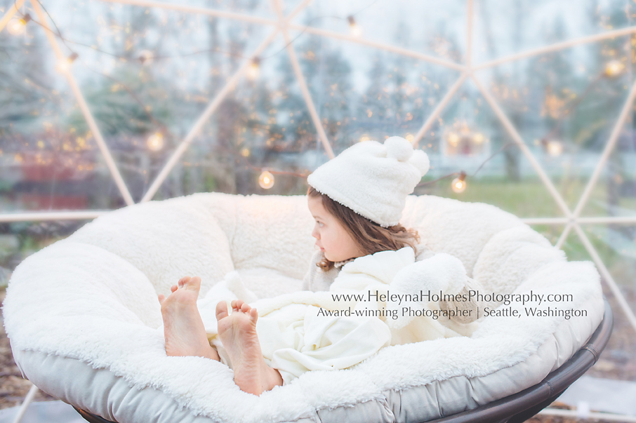Garden Igloo ~ Wild Hearts Farm ~ Seattle/Tacoma's Premier Photo Venue