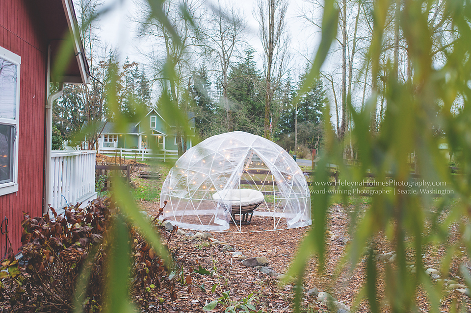 Garden Igloo ~ Wild Hearts Farm ~ Seattle/Tacoma's Premier Photo Venue
