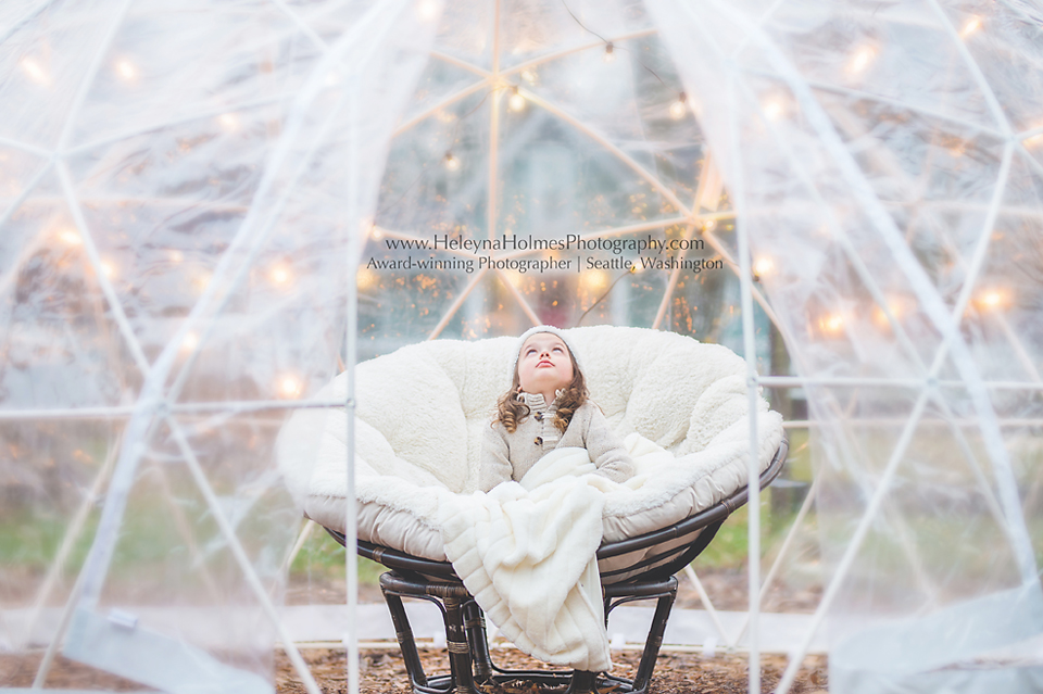 Garden Igloo ~ Wild Hearts Farm ~ Seattle/Tacoma's Premier Photo Venue
